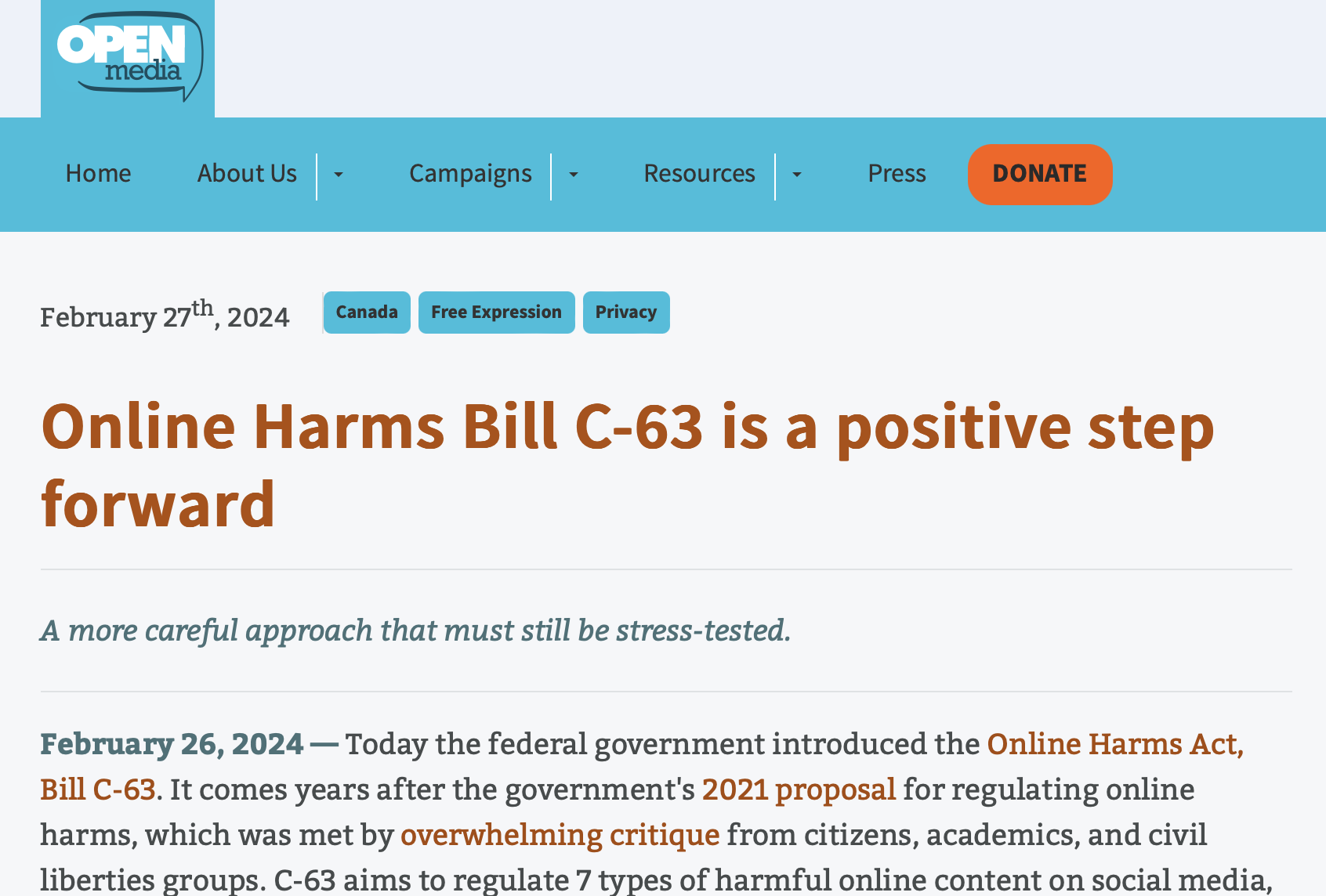 Catching Up on MediaPolicy – Online Harms bill is here – EU takes on ...