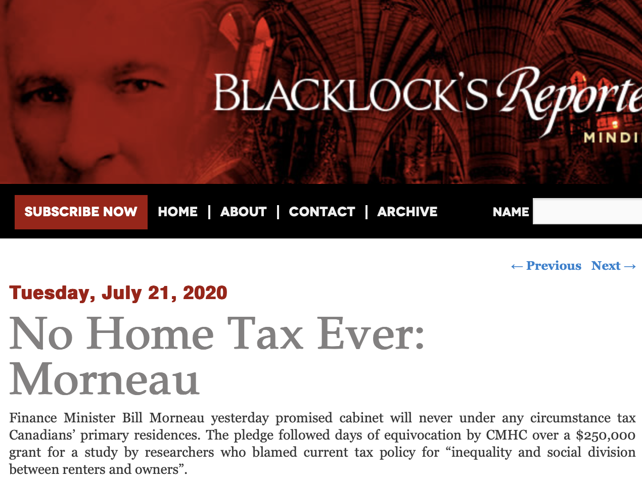 Holly Doan, Watchdog. – MediaPolicy.ca